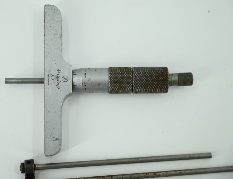Mitutoyo Digit Depth Micrometer Set | eBay