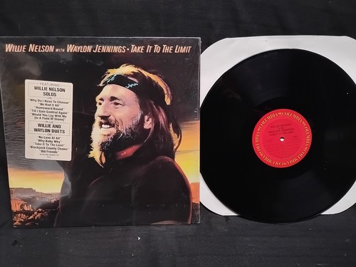 Willie Nelson With Waylon Jennings Take It To The Limit Vinyl LP record ...