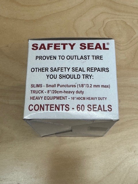 Safety Seal Tubeless Tire Repair 60 Seals Plugs | eBay