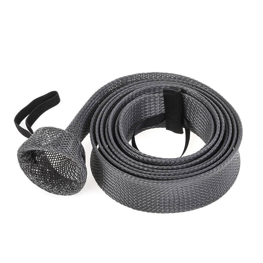 190cm Casting Fishing Rod Cover 35mm Width Anti-slip Sheath Tools (Grey ...