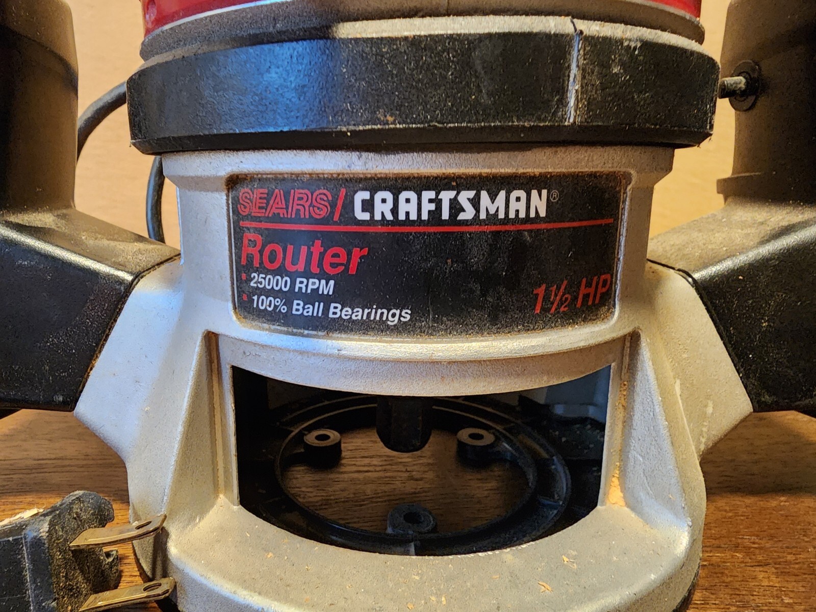 Sears Craftsman Router, 1.5 Hoursepower, 25000 Rpms, Model 315.174710 ...