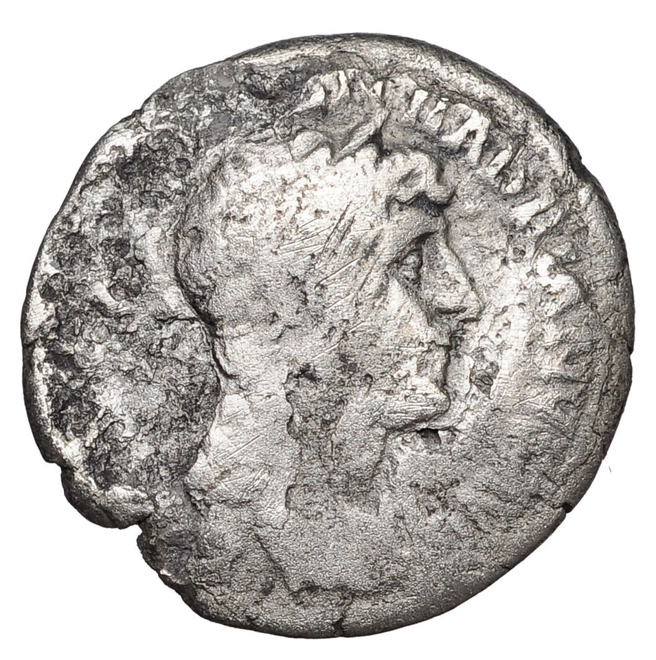 Ancient Roman Empire Coin Silver Denarius Hadrian 117 - 138 AD ...