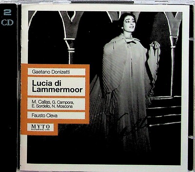 Donizetti: Lucia Di Lammermoor 2-CD -Fausto Cleva (Maria Callas) 1956 ...