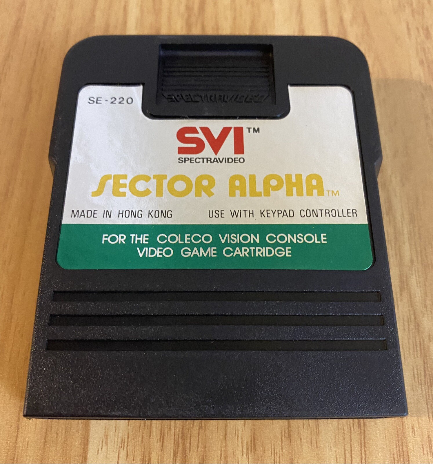 Sector Alpha (ColecoVision) Complete In Box W/ Manual TESTED WORKS ...
