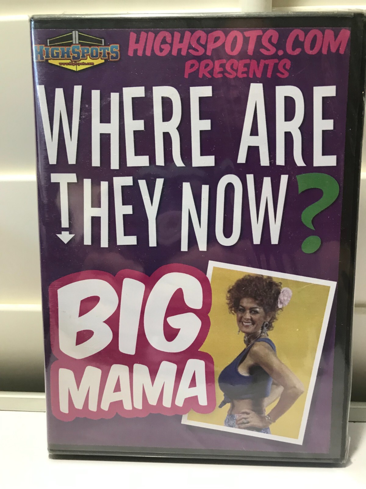 WWE WRESTLING WHERE ARE THEY NOW BIG MAMA SHOOT INTERVIEW HIGHSPOTS DVD ...