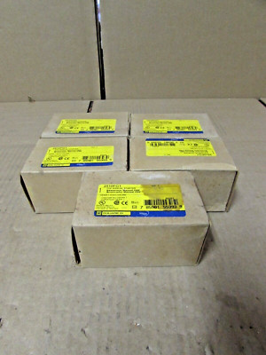 LOT OF 5 QTY SQUARE D 2510FG1, MANUAL MOTOR STARTING SWITCHES! NEW IN ...
