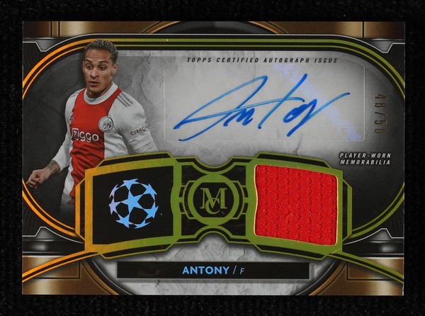 2021-22 Topps Museum Collection UCL - Museum Autograph Relics Gold #MAR ...