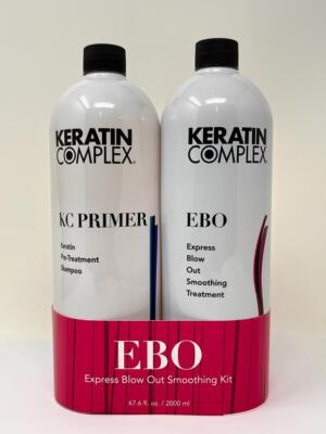 Keratin Complex Express Blow Out Treatment 33.8 oz and Primer Shampoo ...