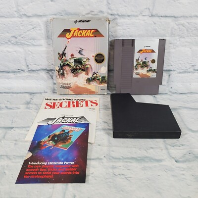 Jackal Nintendo NES Game CIB Complete In Box Konami | eBay