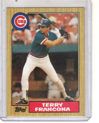 1987 Topps - #785 Terry Francona Chicago Cubs baseball card | eBay