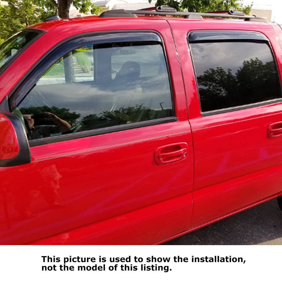 For 2006-2011 Honda Civic Sedan In-Channel Rain Guards Window Visors ...