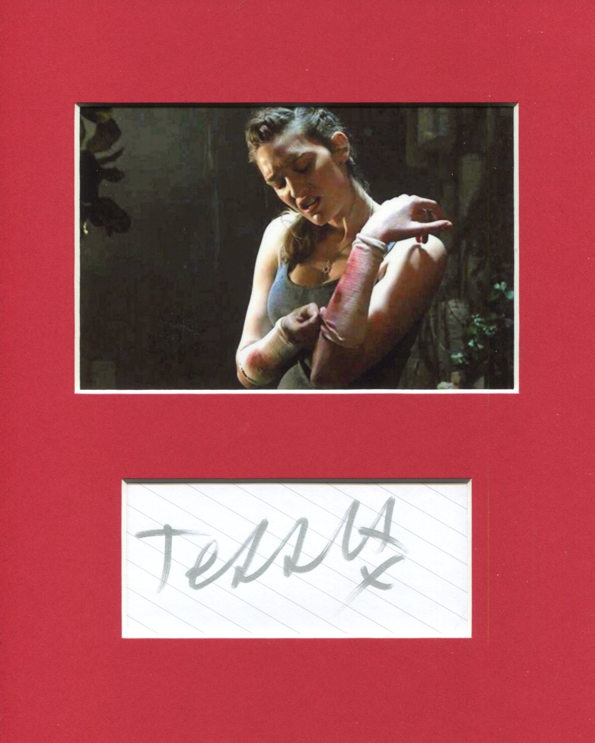 Tess Haubrich Alien: Covenant Rosenthal Sexy Signed Autograph Photo ...