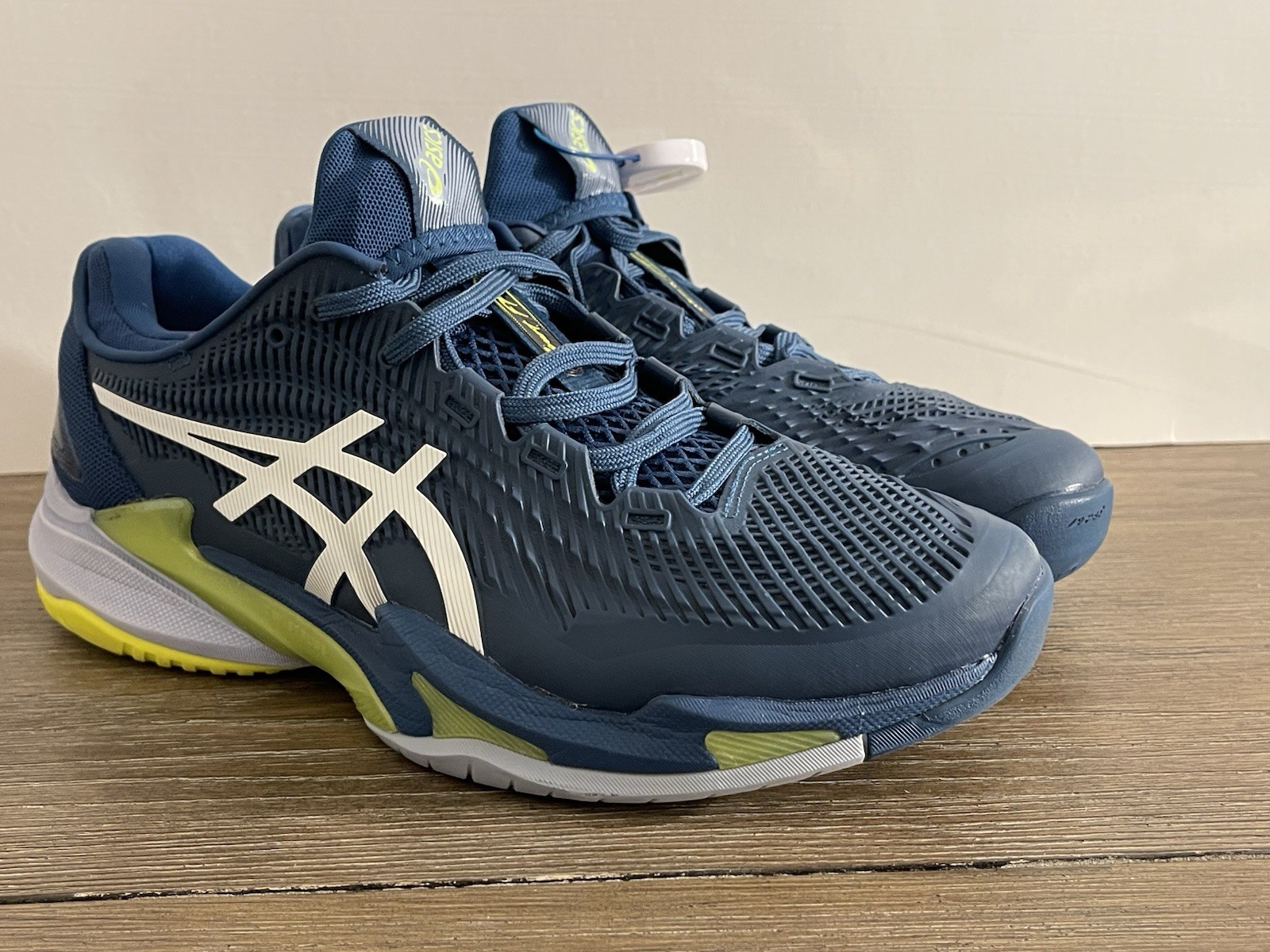 ASICS COURT FF 3 AC 1041A370 402 Mako Blue White Tenn… - Gem