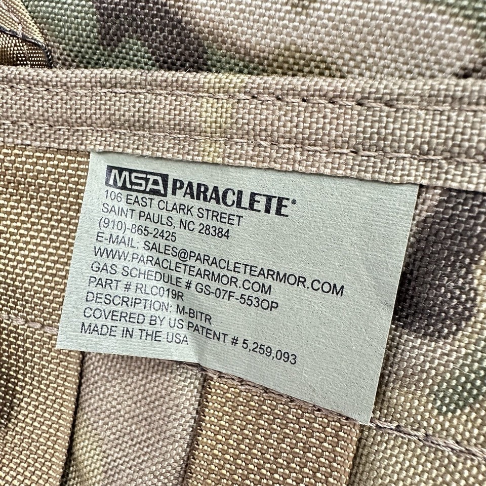 MSA Paraclete Multicam OCP MBITR Military Radio Pouch RLC019R MOLLE ...