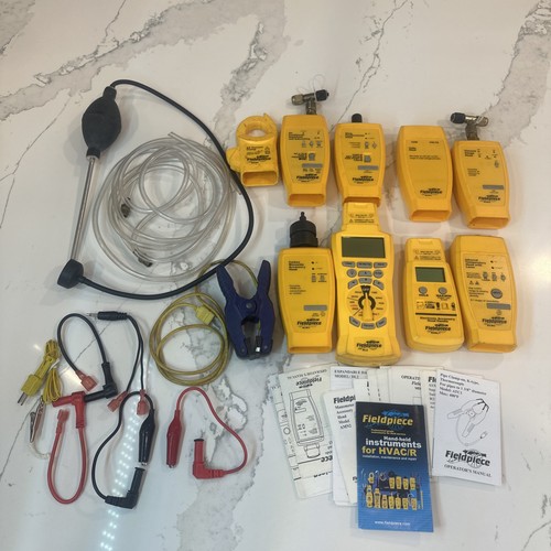 Fieldpiece Multimeter/Several Accessory Heads , Manuals, & Extras, HVAC ...