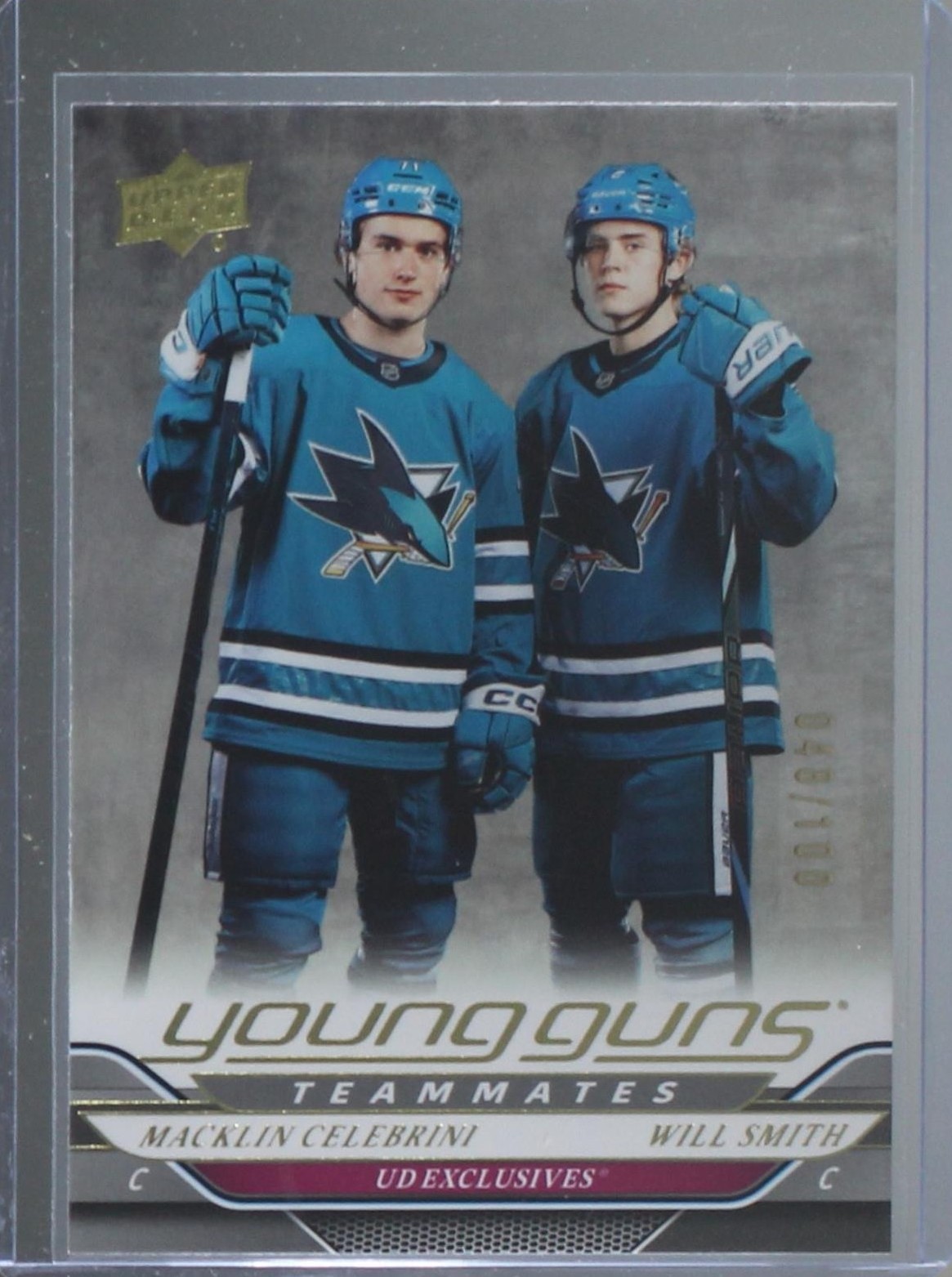 2024-25 Upper Deck Series 2 - Young Guns Macklin Celebrini, Will Smith ...