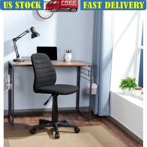 High Back Rolling Office Chair Adjustable Height Task Chair W/ Swivel ...
