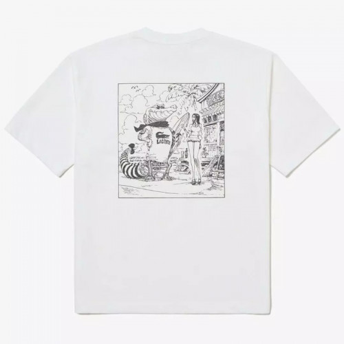 Lacoste × ONE PIECE Collaboration T-Shirt with Back Print of Chapter ...
