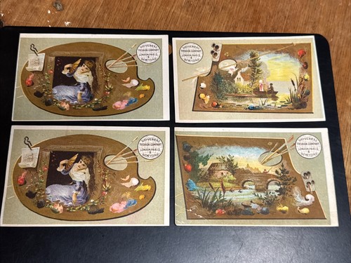 4-Willard W. Hayden Trade Cards-Universal Fashion/Palette-Willimantic, CT S280 | eBay