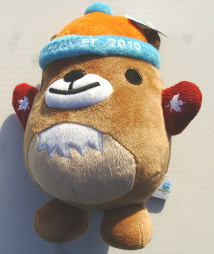 Vancouver 2010 Olympic 9.5" MUK MUK Plush Mascot With Red Mittens -NEW ...