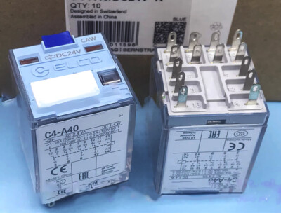 1Pce C4-A40 24VDC General Purpose Relay 10A 250V 14Pins | eBay