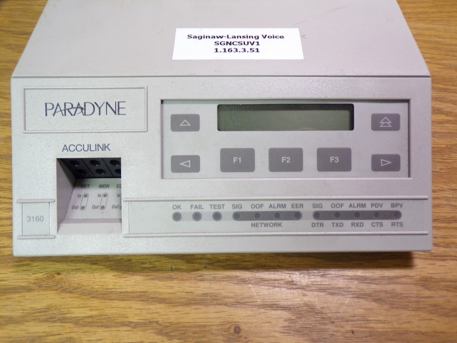 Paradyne 3160-A3-210 Acculink Modem *FREE SHIPPING* | eBay