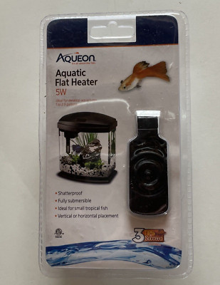 AQUEON Aquatic Flat Heater 5w. Submersible, Shatterproof. All about the ...
