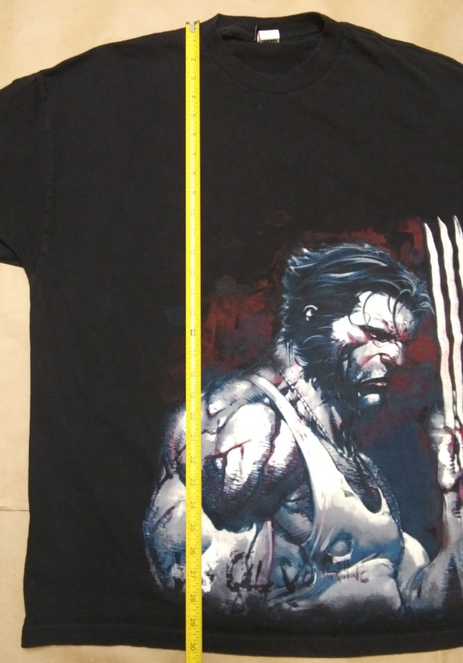 Vintage Marvel Mad Engine Wolverine XXL T-Shirt | eBay