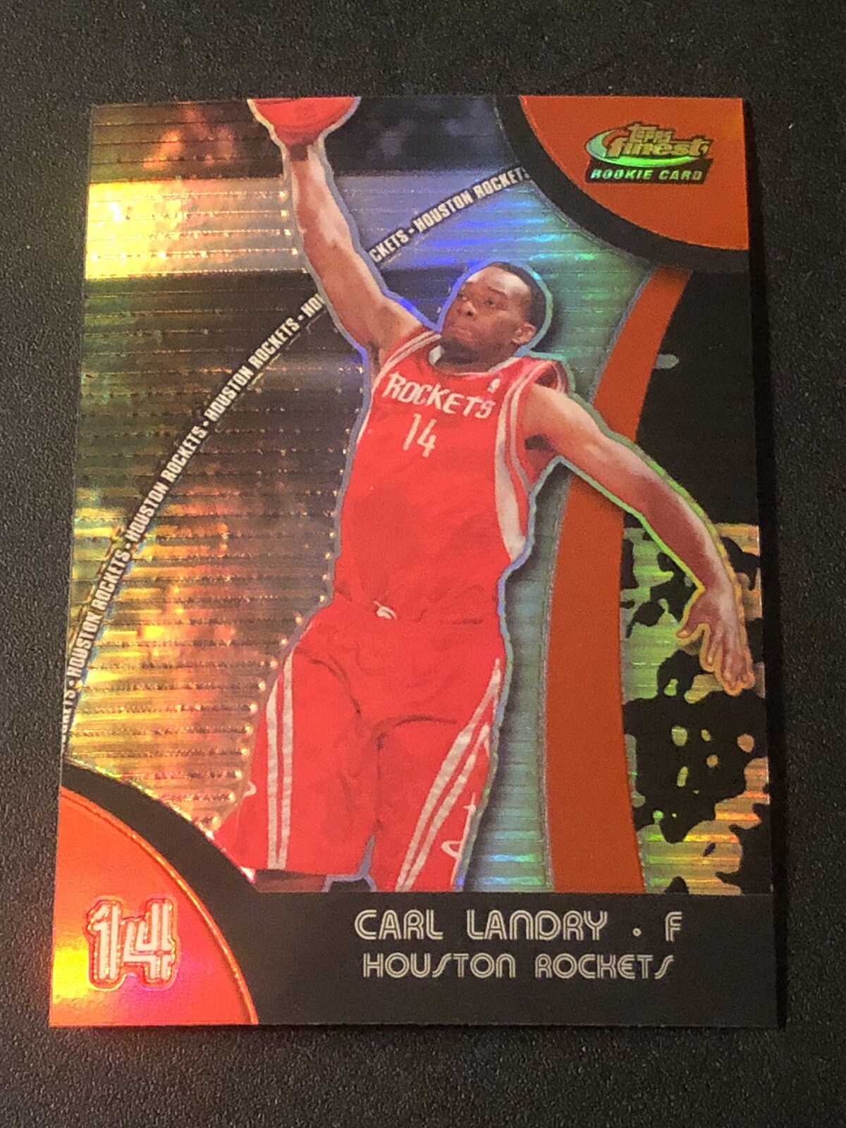 2007-08 Topps Finest Refractor Carl Landry #55 Rookie RC | eBay