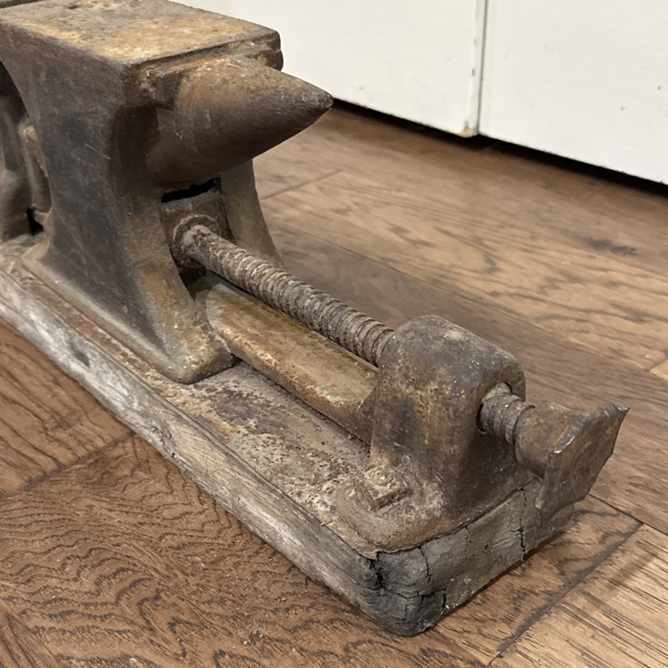 Antique Anvil Vise Combination Blacksmith NOV 27 1894 NO 1 FREE ...