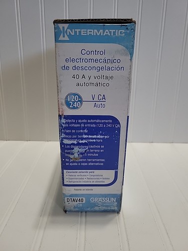 Grasslin Intermatic Electromechanical Defrost Control DTAV40 Type 3R | eBay