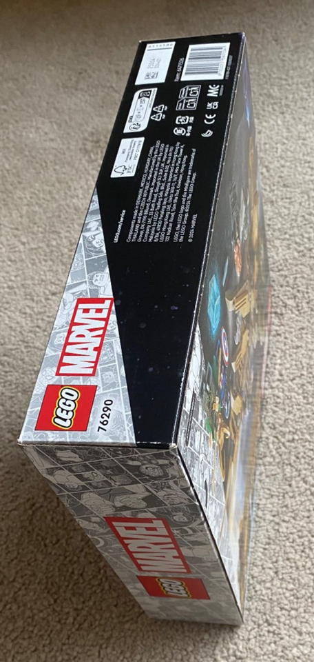 Lego 76290 Marvel Avengers Leviathan, Captain America, Loki, Hulk, New ...