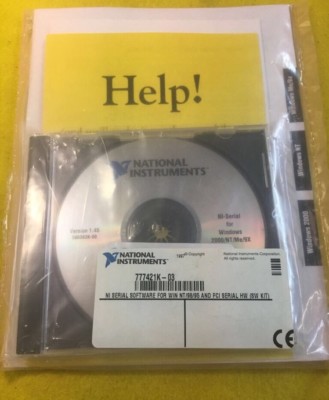 National Instruments CD NI-Serial for Windows 2000/NT/Me/9X Ver.1.45 ...