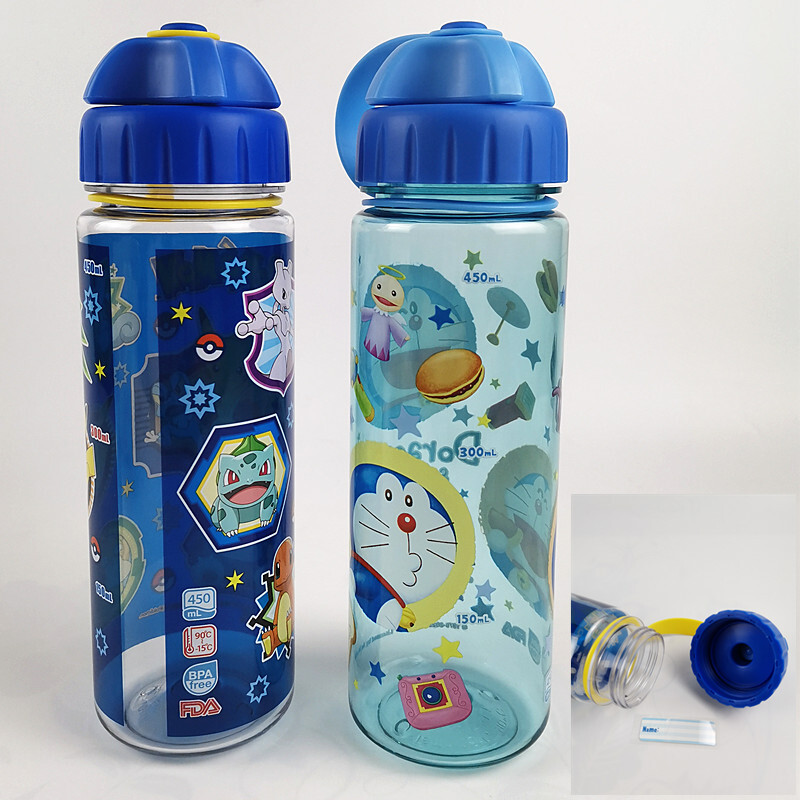 Sanrio Melody Cinnamoroll Kuromi Doraemon 450ml BPA Free Water Bottle ...