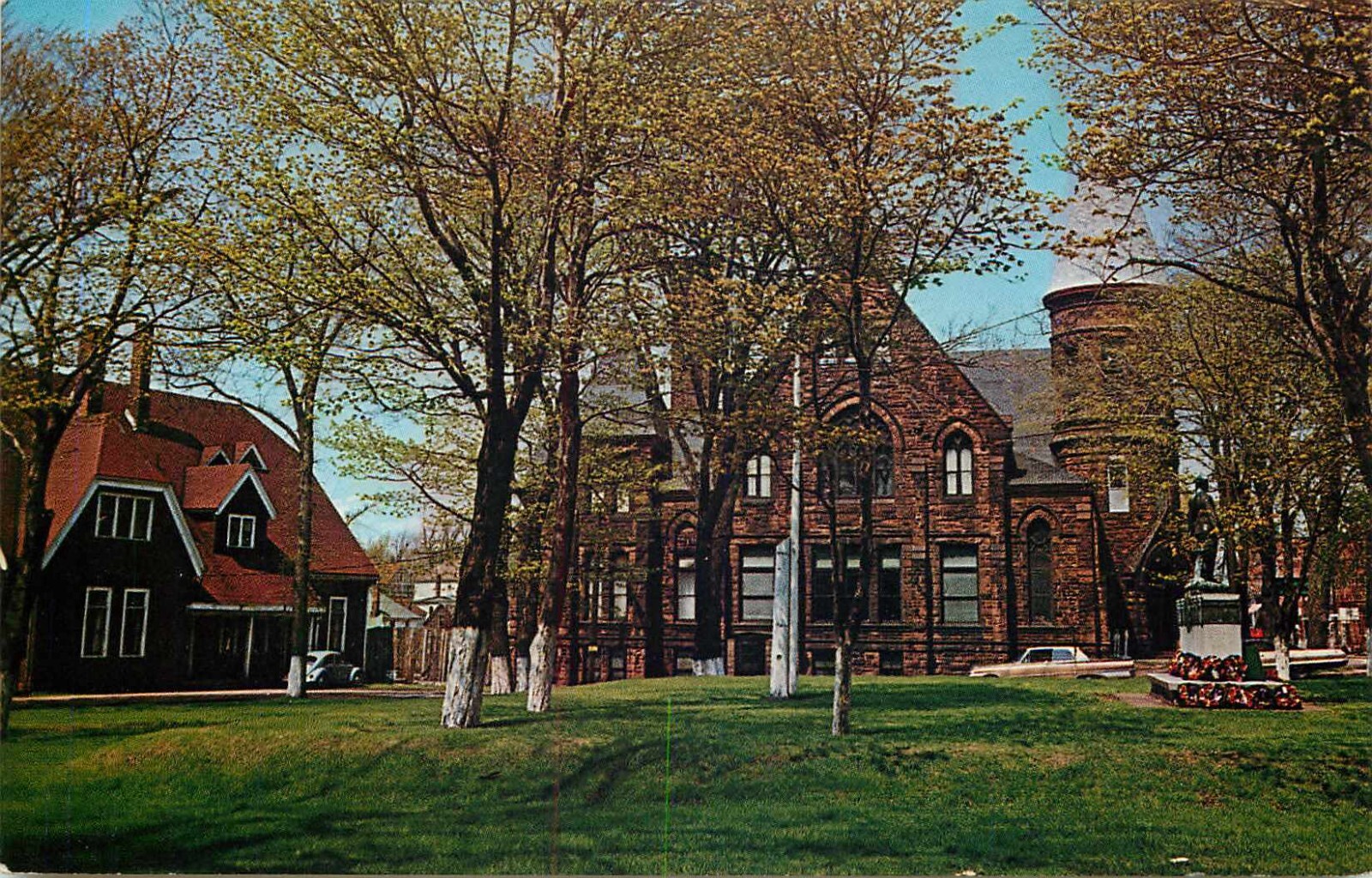 Postcard Canada First Baptist Christ Church Amherst Nova Scotia ...