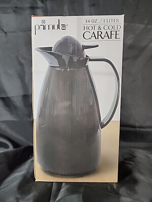 Primula Insulated Cold And Hot Coffee Black Carafe 34 oz Work Office ww ...