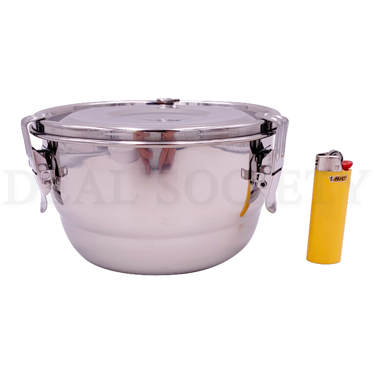 CVault 2 Liter Humidity Control Airtight Metal Container + Humidipak ...