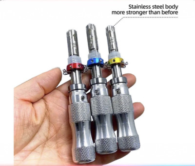 3pcs Tubular 7 Pins Lock Tool Accessories Stainless Adjustable Set 7mm7 ...