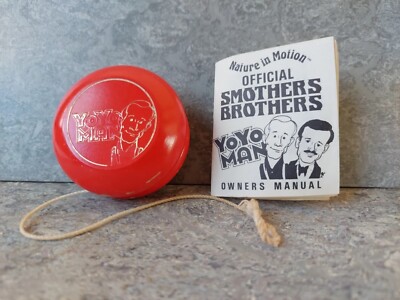 Smothers Brothers Yo-Yo Tommy Smothers YOYO MAN Red Wood Booklet ...