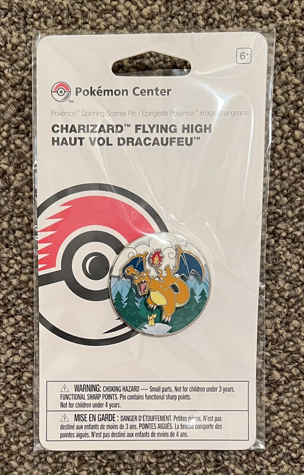 Exclusive Pokémon Center Charizard Flying High Pokémon Spinning Scenes ...