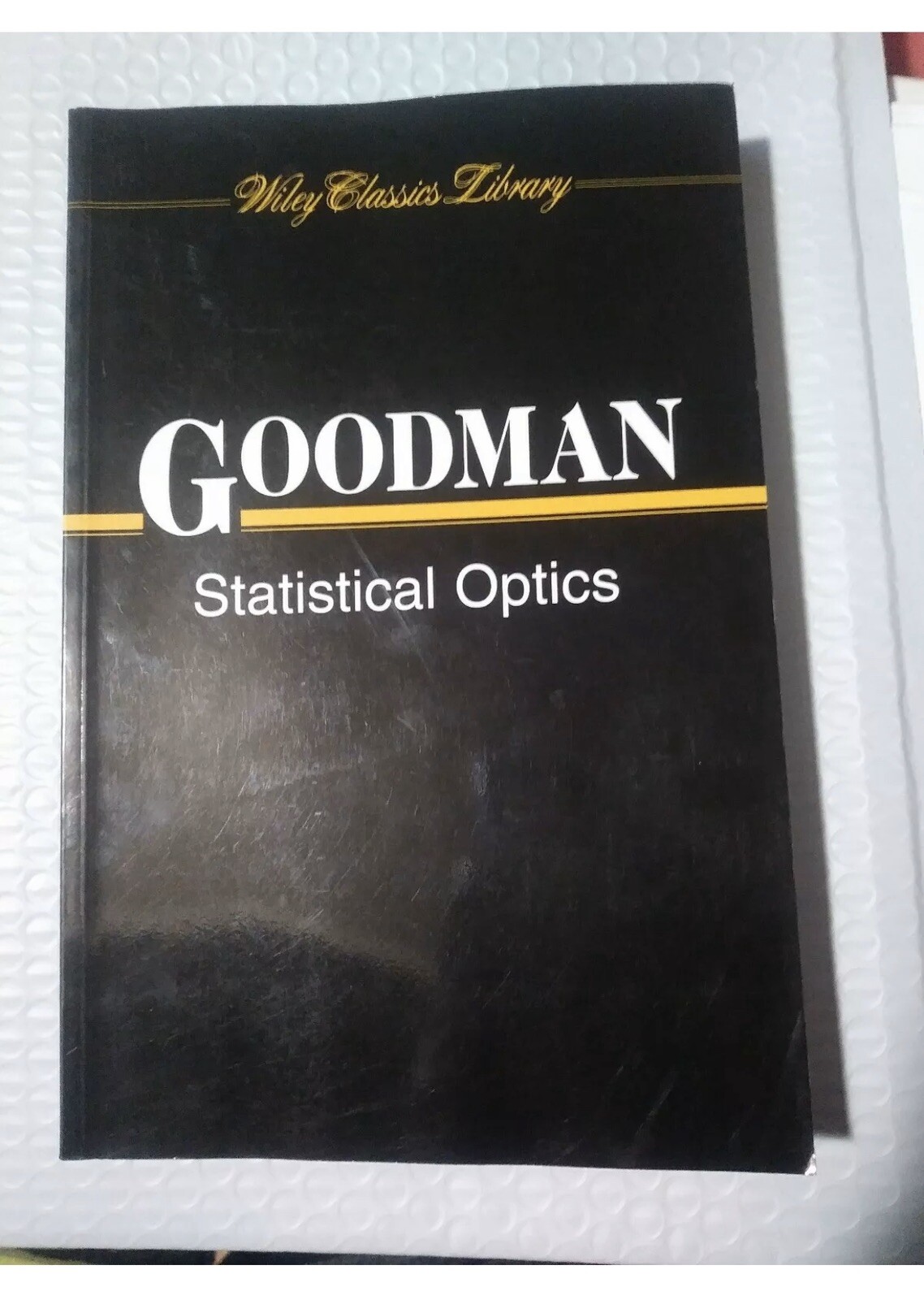 Statistical Optics by Goodman Wiley Classics Library (Paperback, 2000 ...