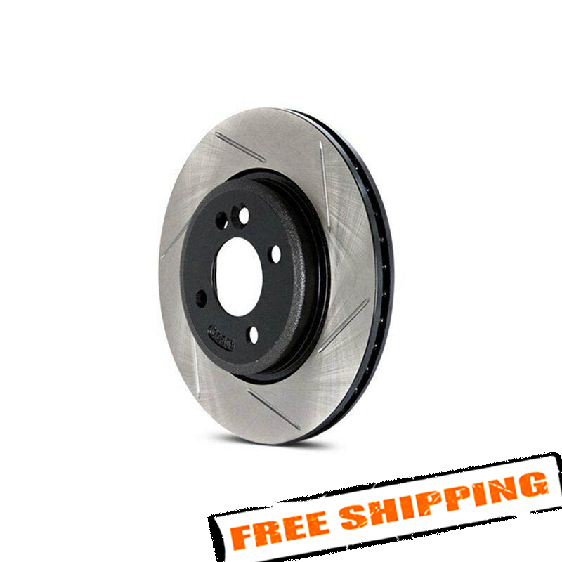 StopTech SportStop Slotted 1-Piece Front Left Brake Rotor for 16-19 ...