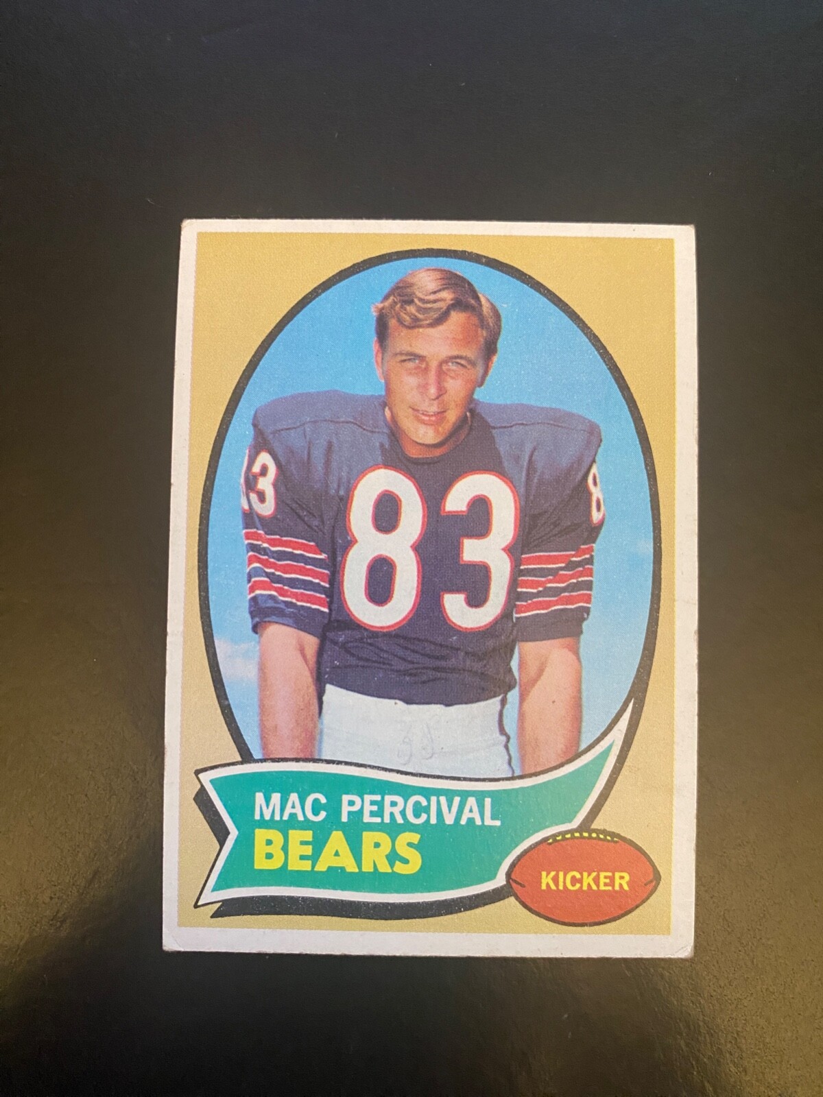 1970 TOPPS FOOTBALL #256 MAC PERCIVAL!! $1 SHIPPING!! | eBay