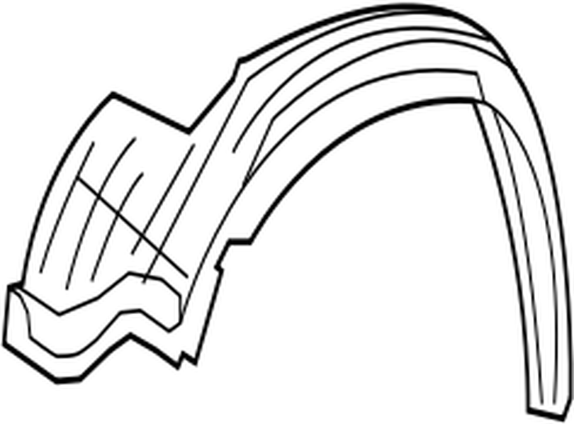 53807-0C020 Toyota Seal sub-assy, fender apron mudguard, rh 538070C020 ...