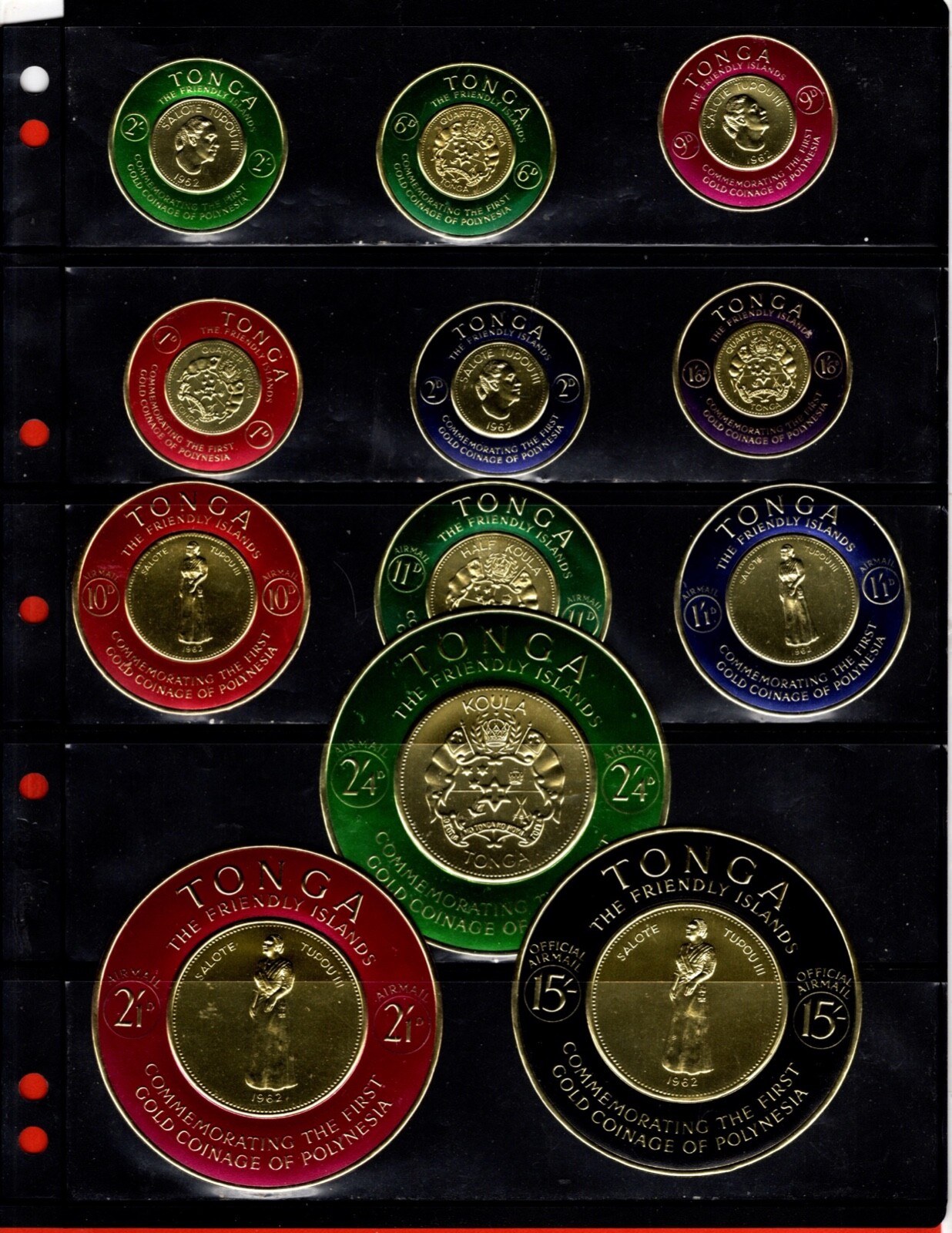 Tonga Coins, Partial set (1051 | eBay