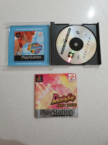 Dancing stage party edition complete PS1 Sony PlayStation⭐OZ SELLER GET ...