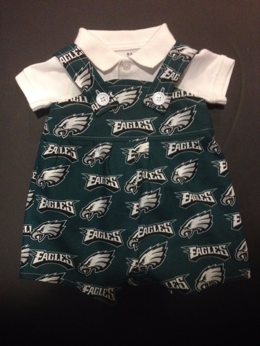 NFL Philadelphia Eagles Baby Infant Toddler Boys Jumper Overalls *You ...