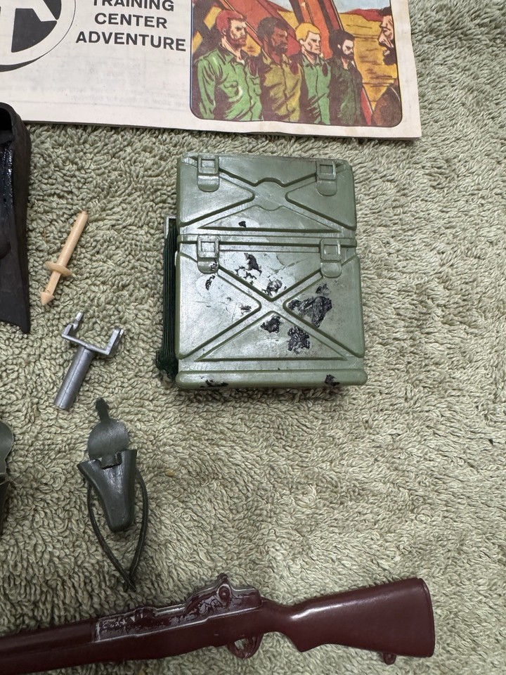 Vintage GI Joe 1964 12 inch lot Junkyard Fresh! M1 Rifle M16 Rifle Rare ...