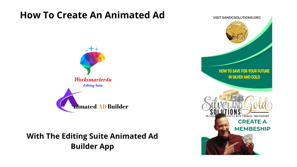 Graphic Design Animated AI Based Ad Builder App Create Gifs,Moving Ads ...