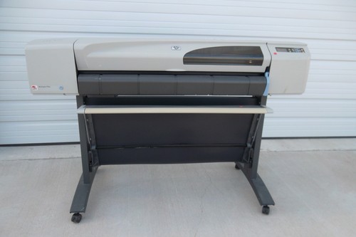 HP DesignJet 500ps Plotter 42" Roll Color Printer Wide Inkjet USB ...